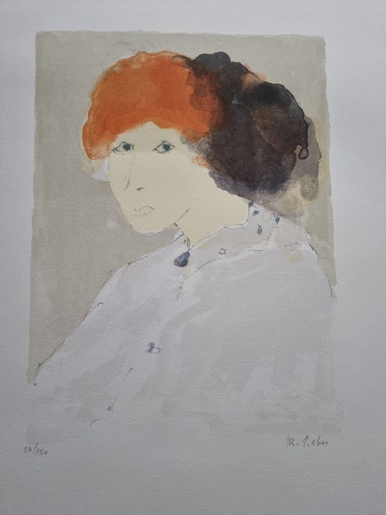 Künstler : Hans Ruedi Sieber 1926-2002 LITHOGRAPHIE SIGNIERT (Gebraucht) in Gersau für CHF 48 ...