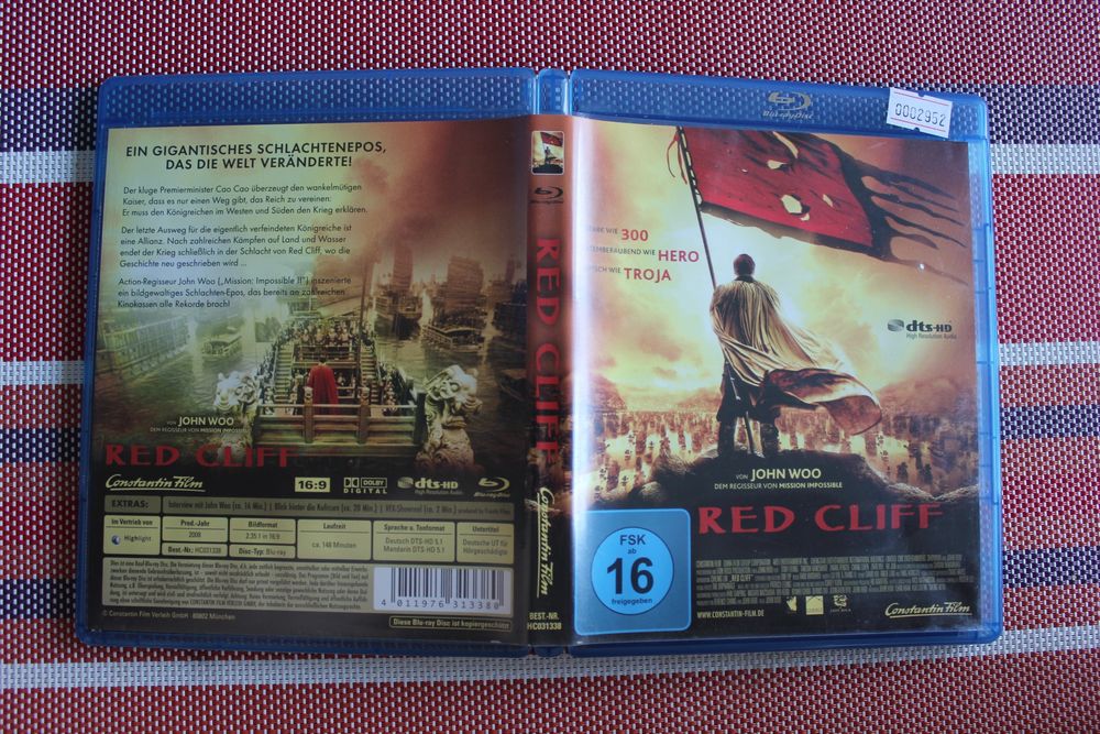Red Cliff [Blu-ray] von Woo, John | DVD | (Gebraucht) in Geroldswil für CHF 2 – mit Lieferung ...