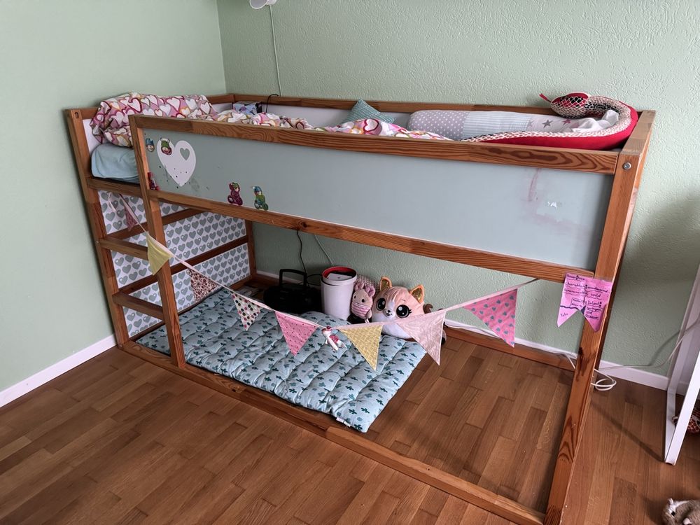 Ikea Kura Bett Umgebaut