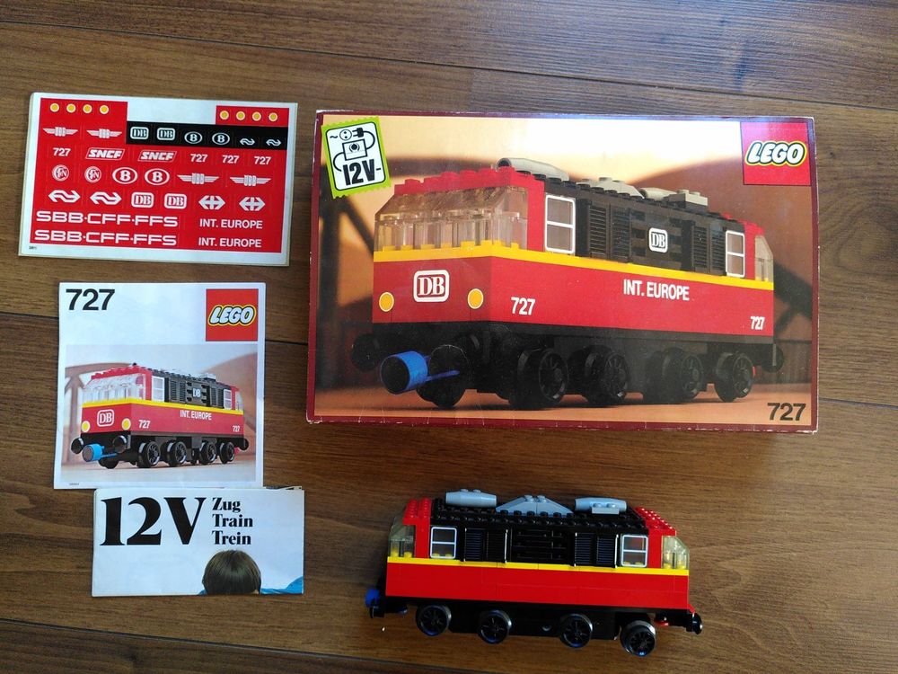 zug / train Loko / locomotive Lego 12 V 727 - OVP / (Gebraucht) in ...