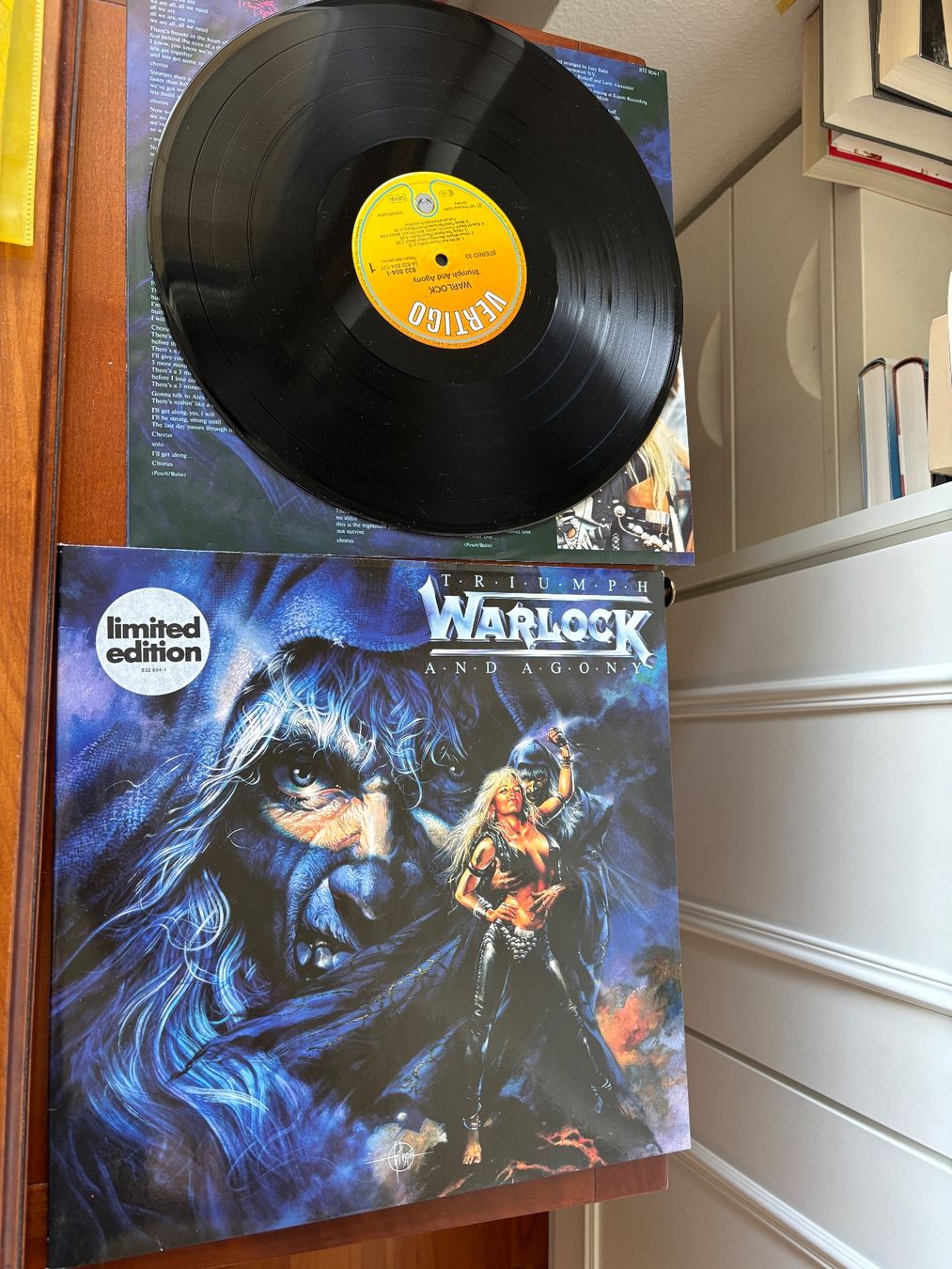LP Schallplatte Warlock (2) – Triumph And Agony 1987 limited (Gebraucht ...