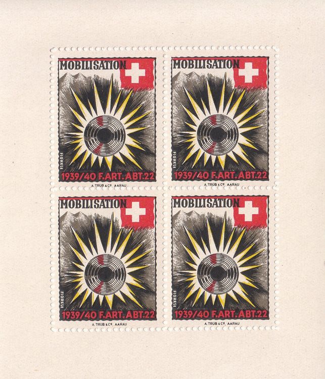 Artillerie Wi 159 Block gezähnt postfrisch | Kaufen auf Ricardo