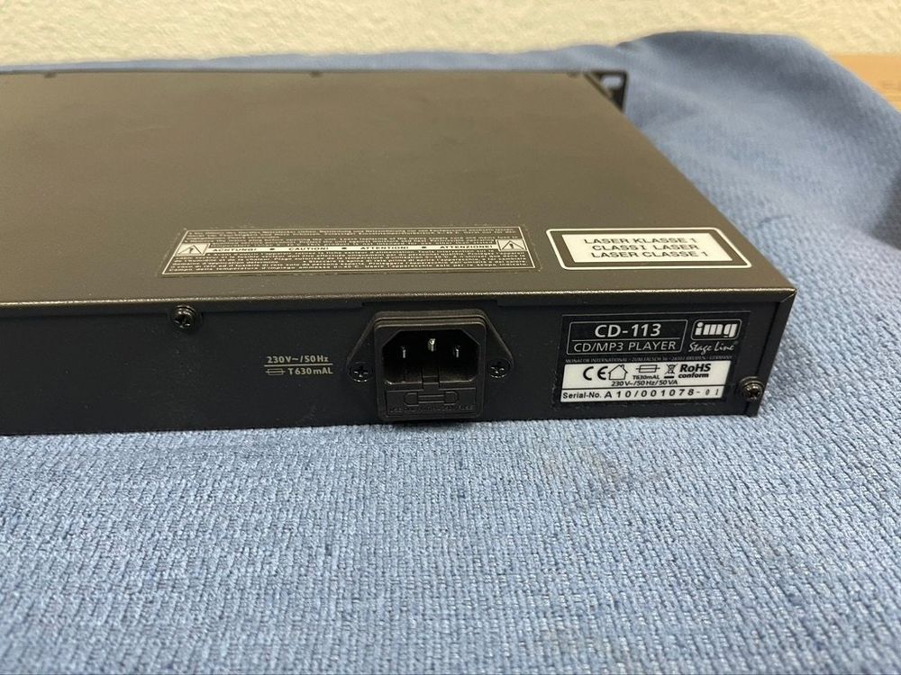 Stage Line img CD-113 CD/MP3 Player | Kaufen auf Ricardo