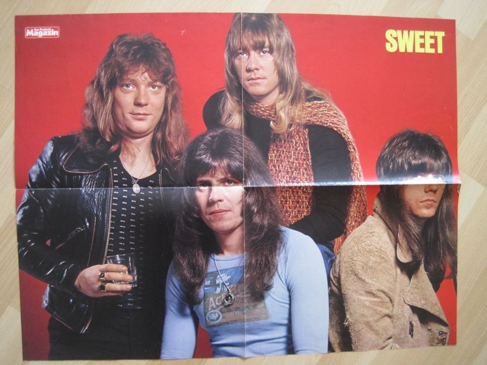 SWEET & PETER MAFFAY KULT POSTER aus Freizeit Magazin 1977 (Gebraucht ...