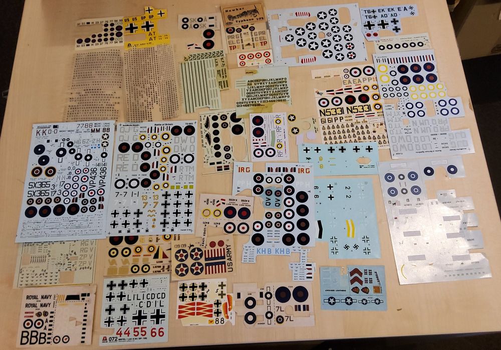 Sammlung Decals für Modellbau | Kaufen auf Ricardo