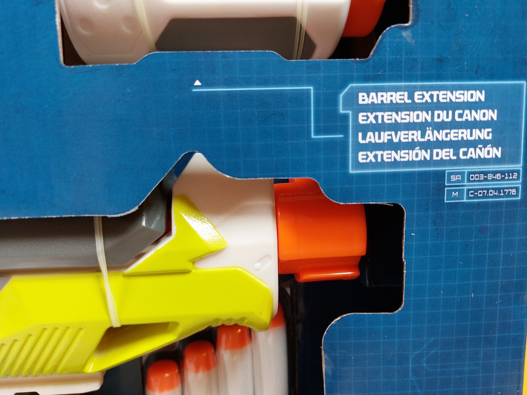 Nerf MODULUS Ionfire mit Laufverlängerung NEU (Neu und originalverpackt ...