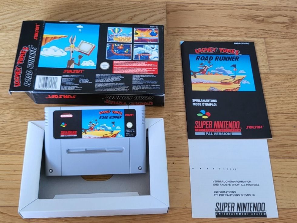 NINTENDO SNES LOONEY TUNES ROAD RUNNER OVP TOP (Gebraucht) in Luzern für CHF 43 – mit Lieferung ...