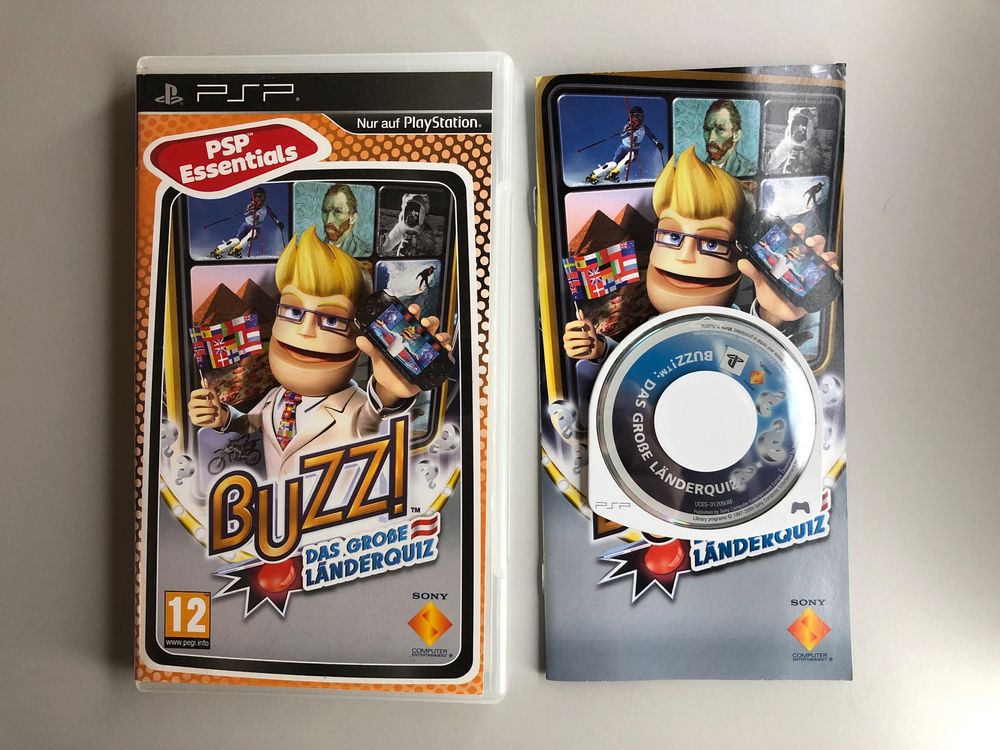 Buzz das grosse Länderquiz - PSP | Kaufen auf Ricardo