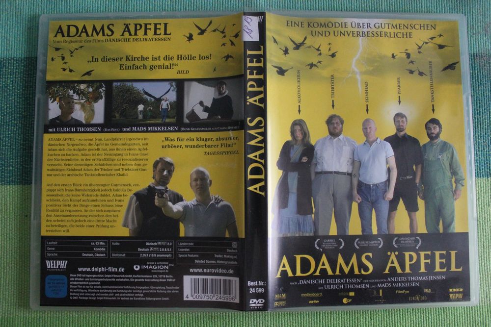 Adams Äpfel mit Mads Mikkelsen Ulrich Thomsen DVD (1819) (Gebraucht) in ...