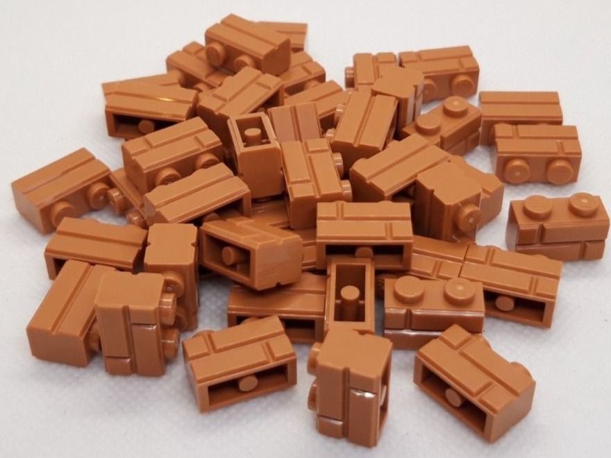 Lego 50 Stk. Mauersteine 1x2 (Profile brick) (new) (Neu und ...
