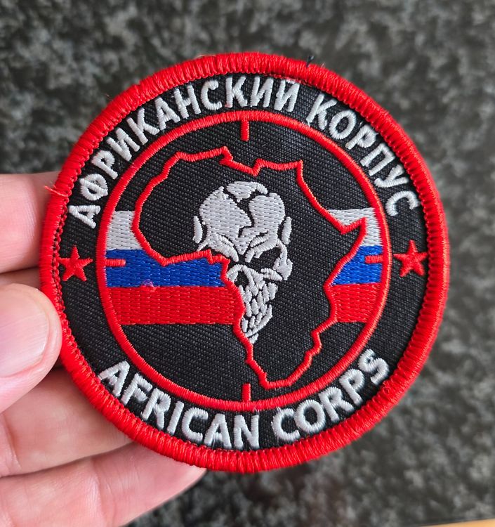 Patch militaire Wagner African Armée Russe Russisch (D'occasion) à ...