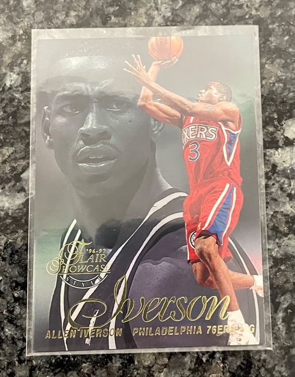 NBA Allen Iverson Flair Showcase Rookie Card | Kaufen auf Ricardo