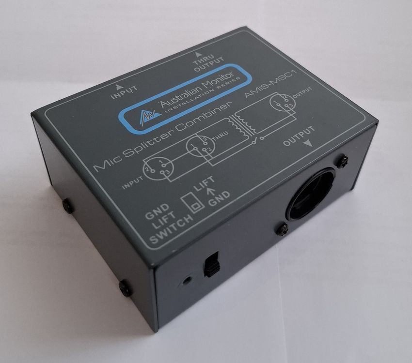 Australian Monitor AMIS-MSC1 Mic Splitter Combiner (Gebraucht) in St ...