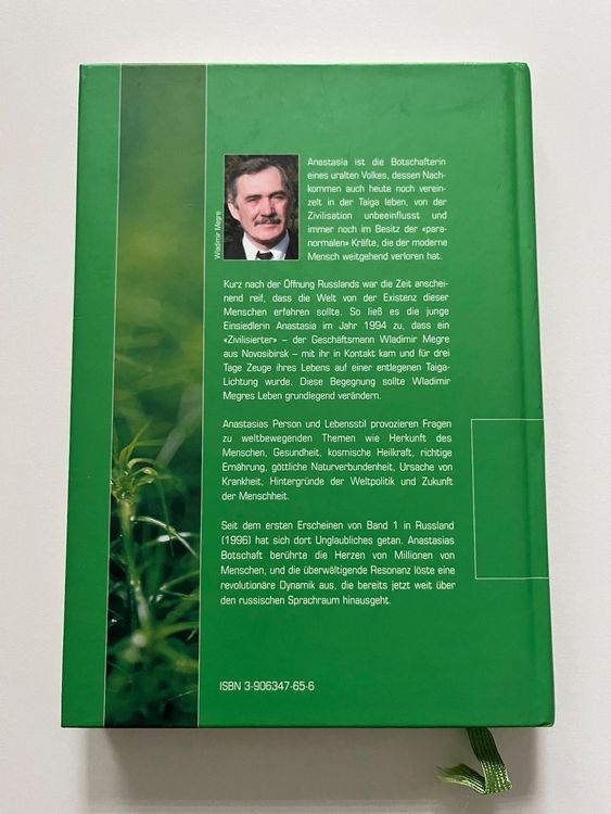 Anastasia Tochter der Taiga Band 1 Wladimir Megre | Kaufen auf Ricardo