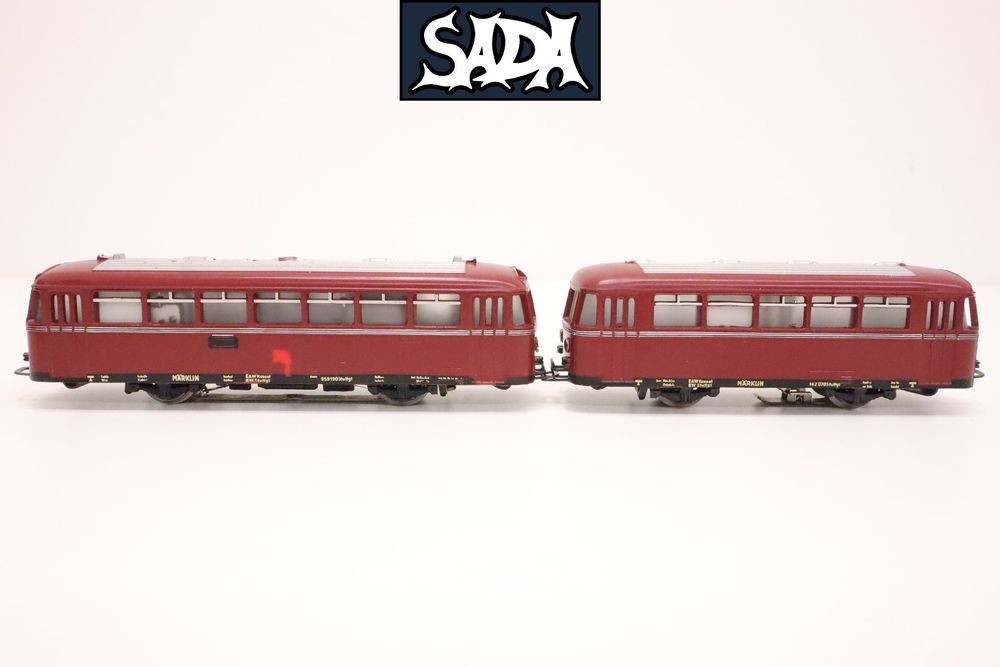Märklin DB 800 DB Schienenbus + Wagen, AC Digital ESU H0 (Gebraucht) in ...