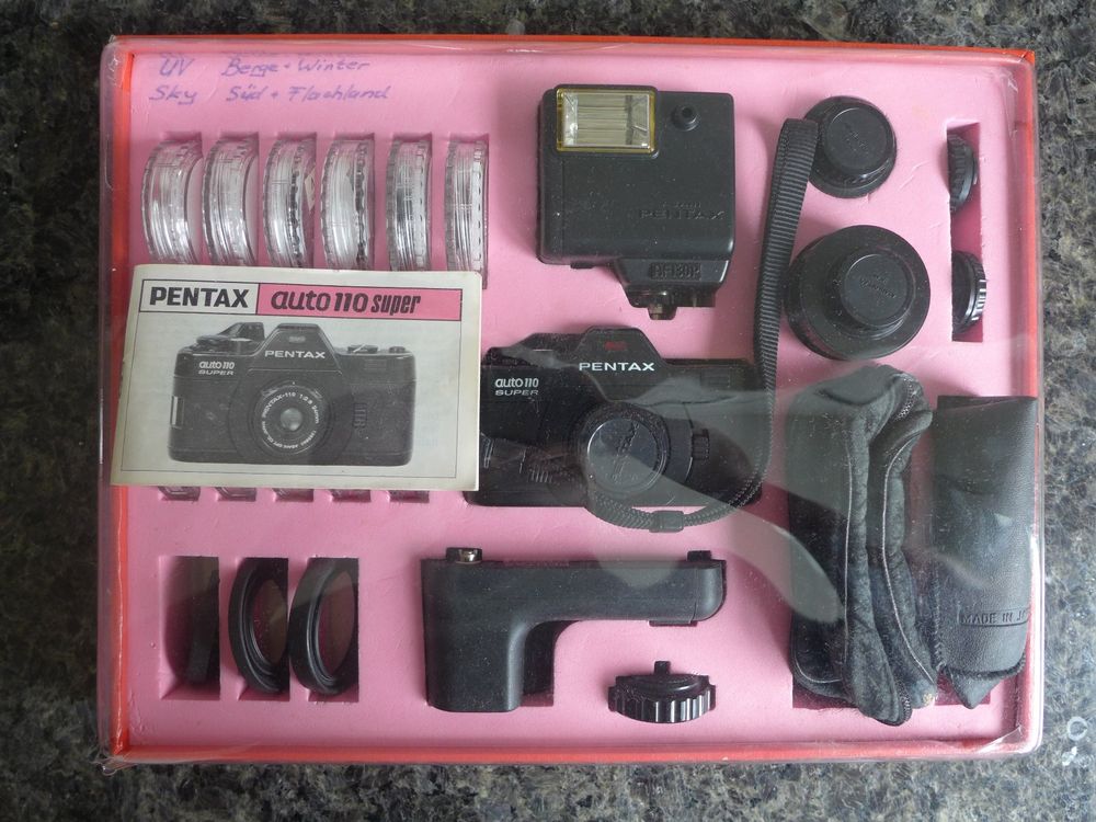 pentax auto 110 super slr system (Gebraucht) in hinwil für CHF 87 – mit ...