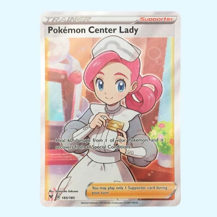 Pokémon Center Lady // 185 // Vivid Voltage // Pokémon - EN (Neu ...