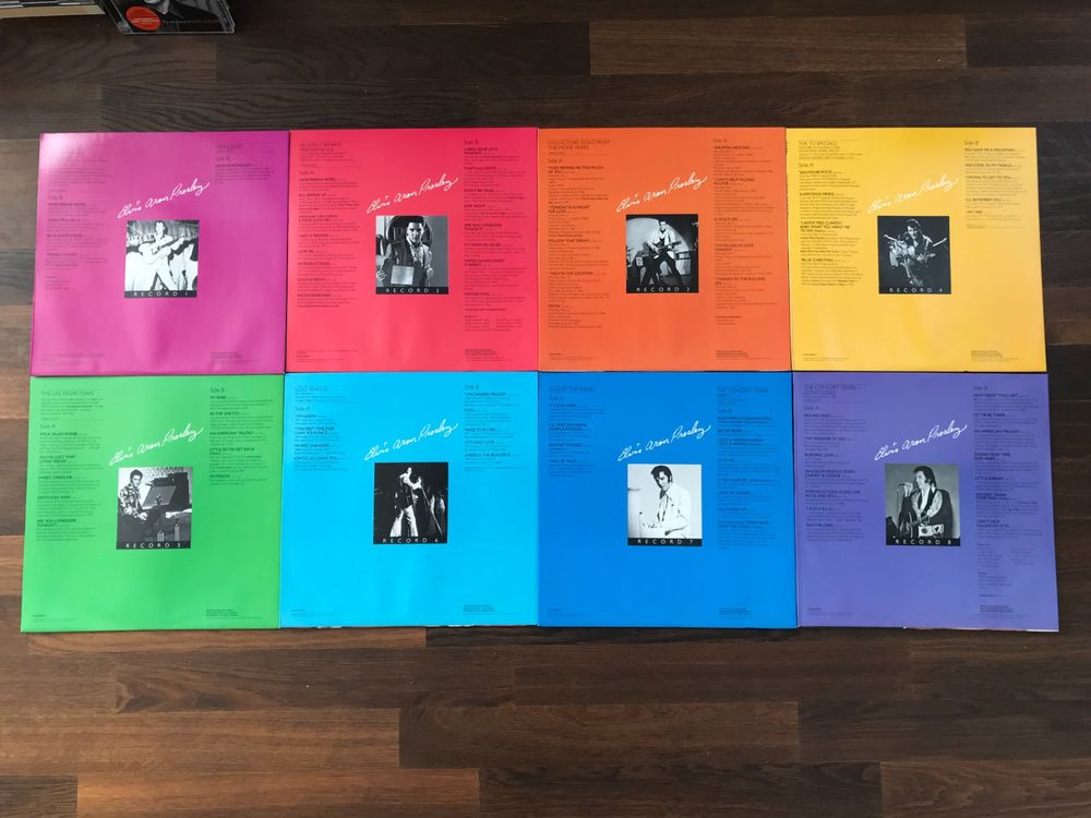 ELVIS ARON PRESLEY - 1955-1980 / 25 Anniversary, Limited 8Lp (Gebraucht ...