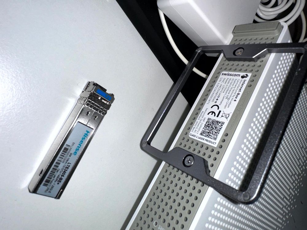 Swisscom Router Internet-Box 4 für Glasfaseranschluss WiFi6 (Gebraucht ...