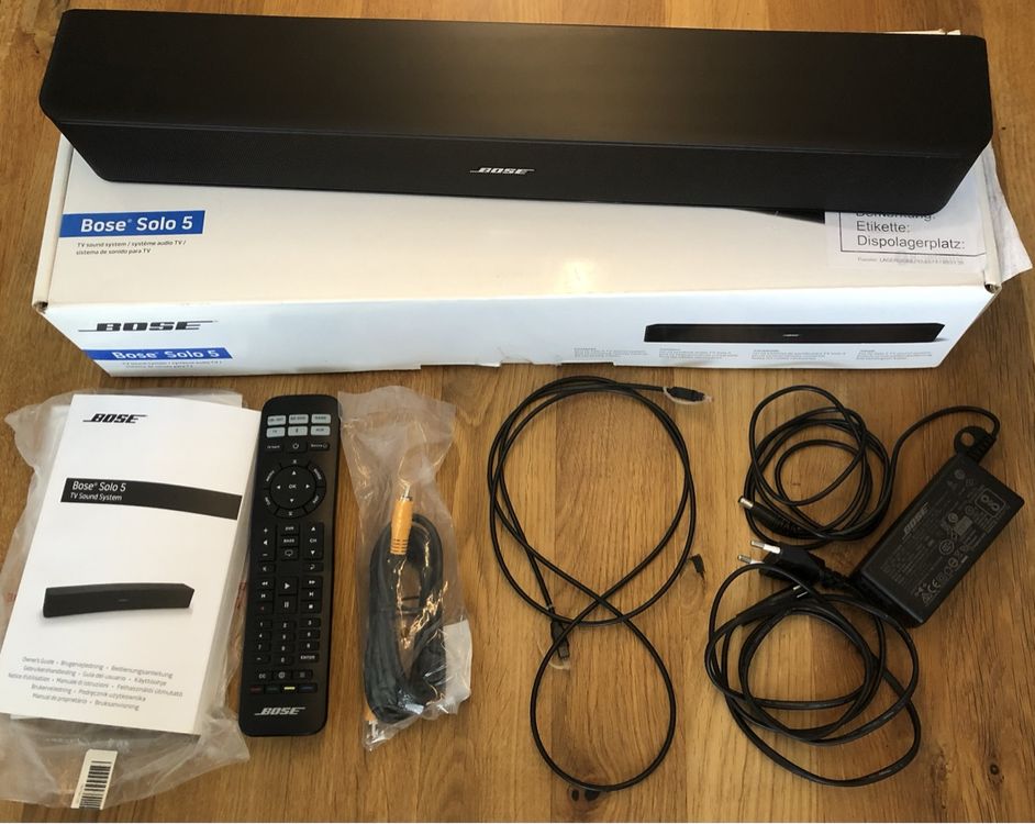 Bose Solo 5 Soundbar (D'occasion) à pour CHF 131 – avec livraison ...