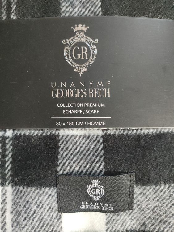 Écharpe homme NEUVE Premium Unanyme Georges Rech | Kaufen auf Ricardo