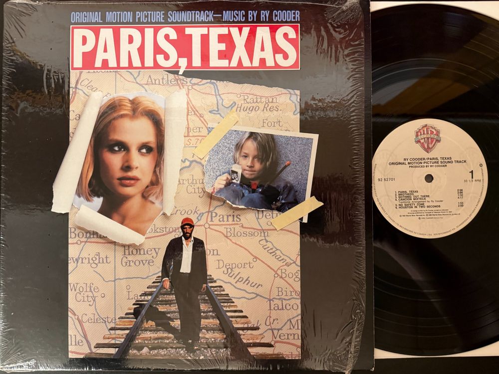 Ry Cooder – Paris, Texas (Picture Soundtrack) [LP CAN 1985] (Gebraucht ...
