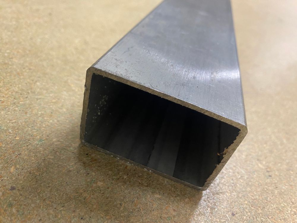 Chromstahl- Rechteckrohr V2A, 60 x 40 x 2, Länge 960 mm (Gebraucht) in ...