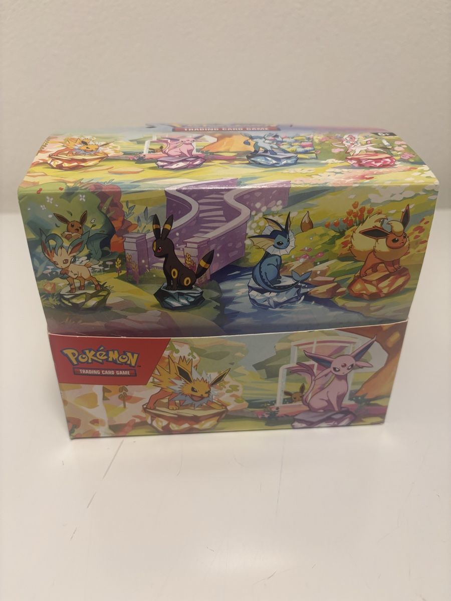 Pokemon Prismatic Evolutions 8x Mini Tin Display (Neuf avec emballage d ...