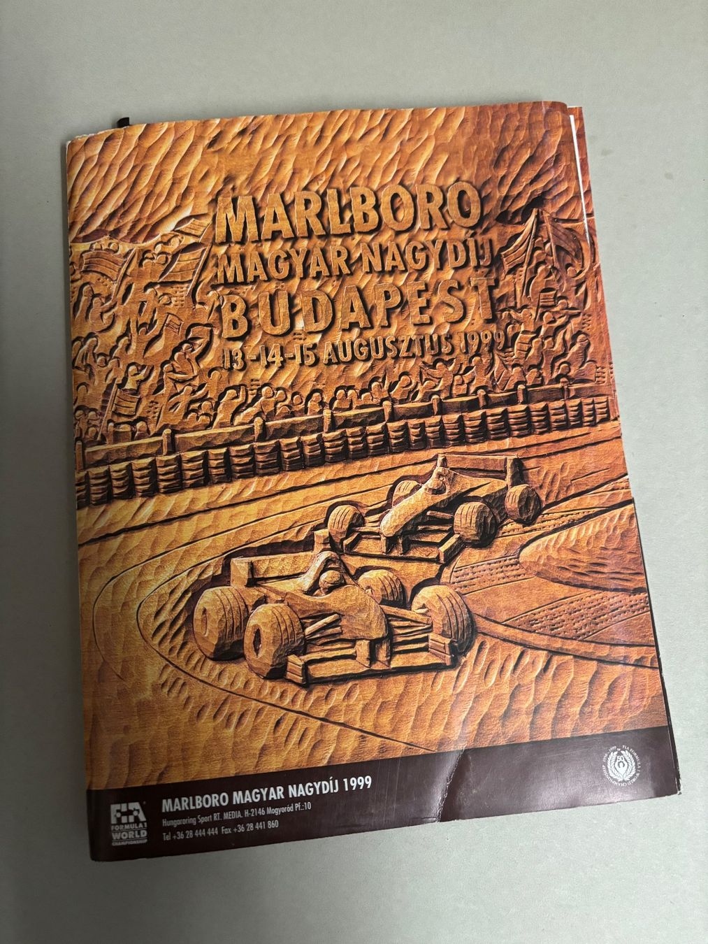 Formel 1 Programm, Marlboro Magyar Nagydij, Budapest 1999! (Gebraucht ...