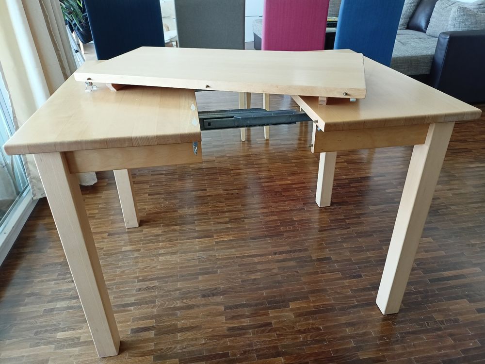 Faszinierend Esstisch 80x80 Ausziehbar Bildernull