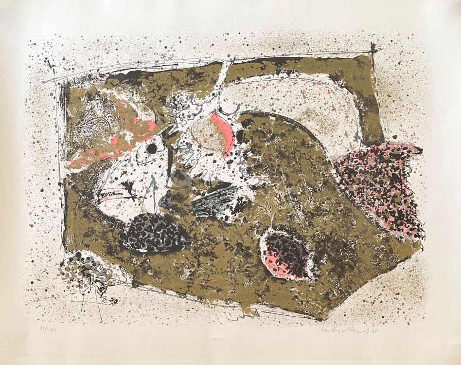 Marco Richterich Grosse Lithographie handsigniert nummeriert | Kaufen auf Ricardo