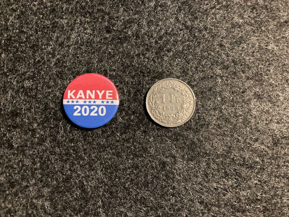 Badge Kanye West for President 2020 | Kaufen auf Ricardo