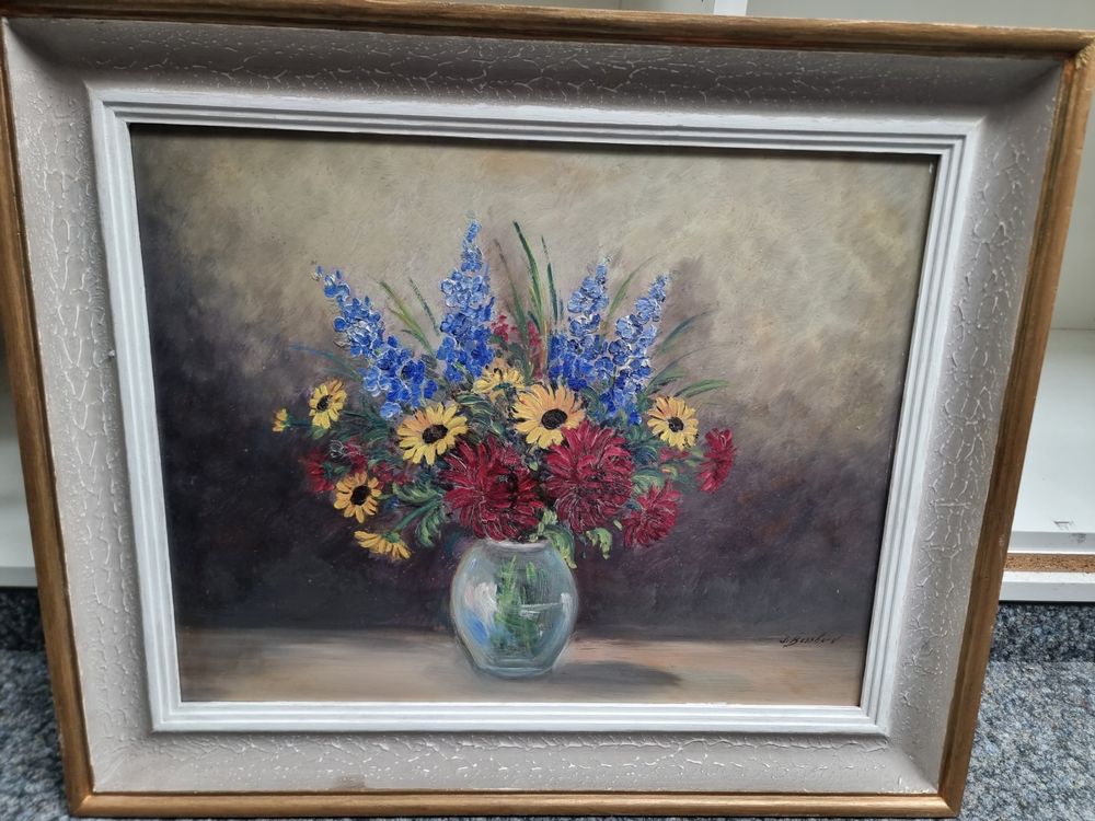 Stillleben Gemälde Signiert | Kaufen auf Ricardo