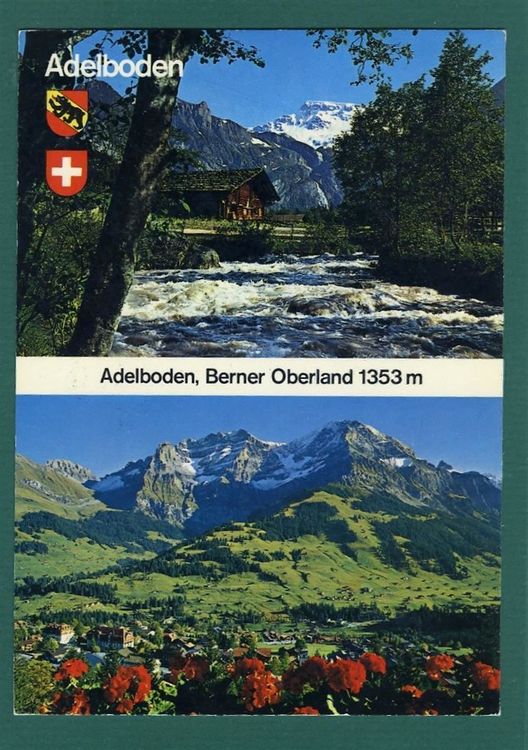 Adelboden, Berner Oberland,1975 (Gebraucht) in Sargans für CHF 1 – mit Lieferung auf Ricardo kaufen