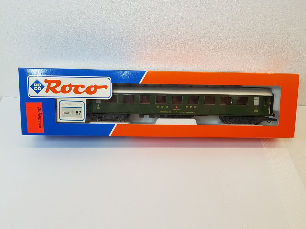 Roco sbb personenwagen 44873 * (Neu und originalverpackt) in Perly für ...