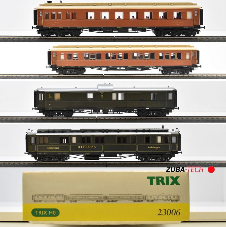 Trix 23006 Wagenset Personenzug 4-Tlg. H0 GS mit OVP | Kaufen auf Ricardo