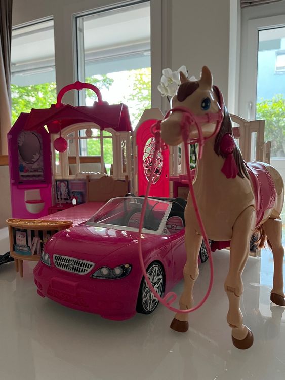 Barbie Haus, Auto und Pferd | Kaufen auf Ricardo