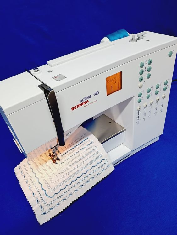 BERNINA ACTIVA 140 WIE NEU GARANTIE 3MT FRISCH REVIDIERT | Kaufen auf ...