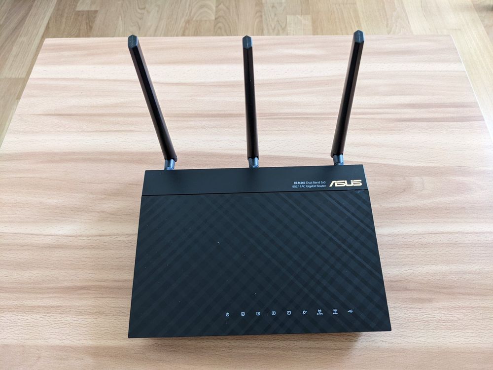 Asus RT-AC66U | 3 in 1 | Router, Access Point, Repeater (Gebraucht) in ...