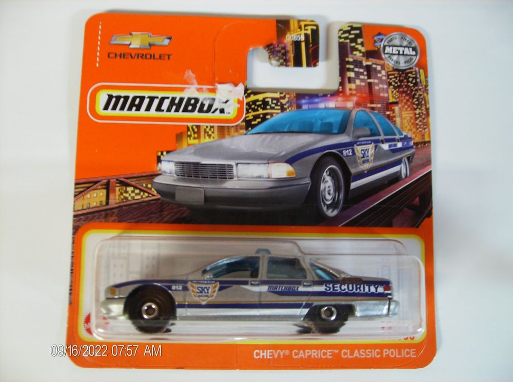 MATCHBOX CHEVY CAPRIC CLASSIC POLICE (Neu und originalverpackt) in Trub ...