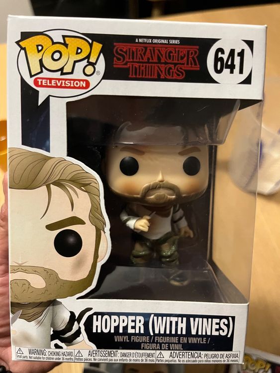 POP - "STRANGER THINGS HOPPER (WITH VINES)" #641 | Kaufen auf Ricardo
