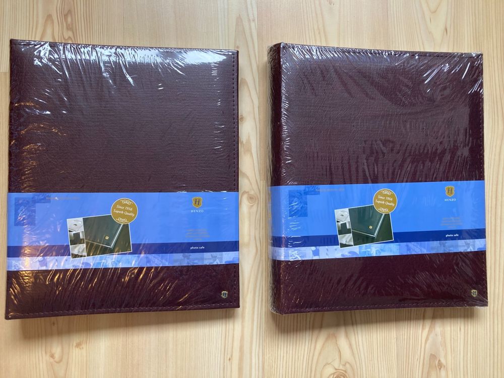 Neu und in Originalverpackung: 2 Deluxe-Fotoalben 30x36.5 cm (Neu und originalverpackt) in ...