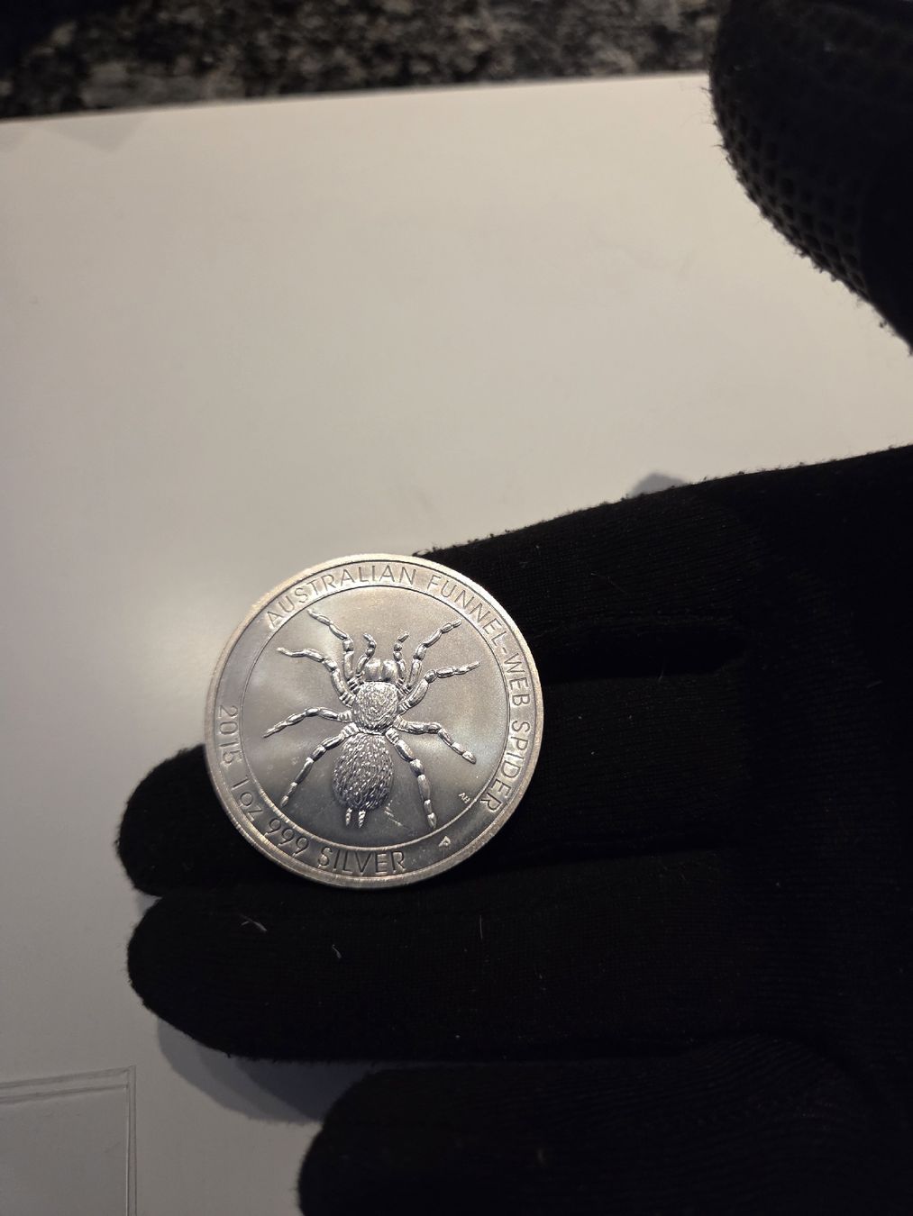 Funnel-Web Spider 1 oz Feinsilber (Gebraucht) in Baar für CHF 1 – mit ...