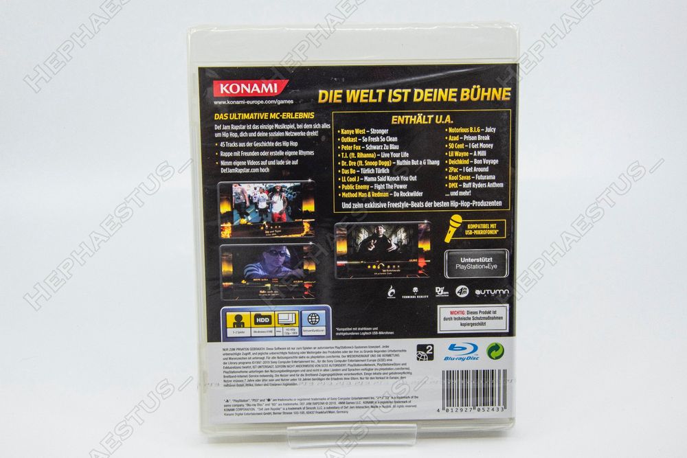 Def Jam Rapstar PS3 NEU&OVP (sealed) (Neu und originalverpackt) in Effretikon für CHF 23 – mit ...