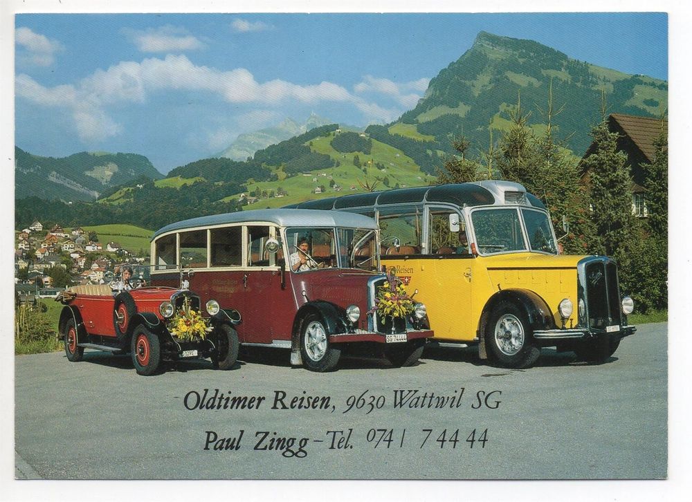 Elegantes Deutsche Oldtimer Reisen Bild