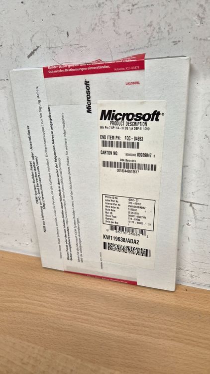 Windows 7 Ultimate DVD + Office Enterprise 2007 DVD (Gebraucht) in ...