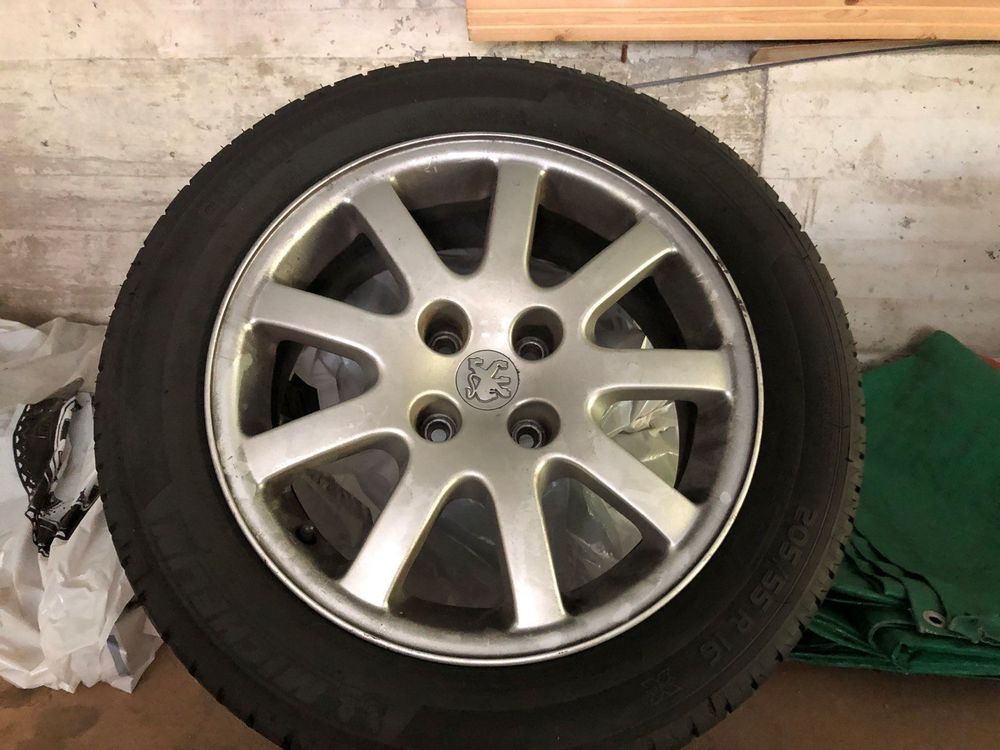 4 Peugeot 506 Alufelgen Original Felgen | Kaufen auf Ricardo
