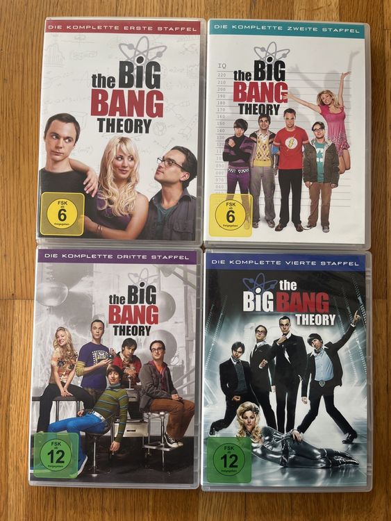 The Big Bang Theory DVD Collection Staffel 1-4 | Kaufen auf Ricardo