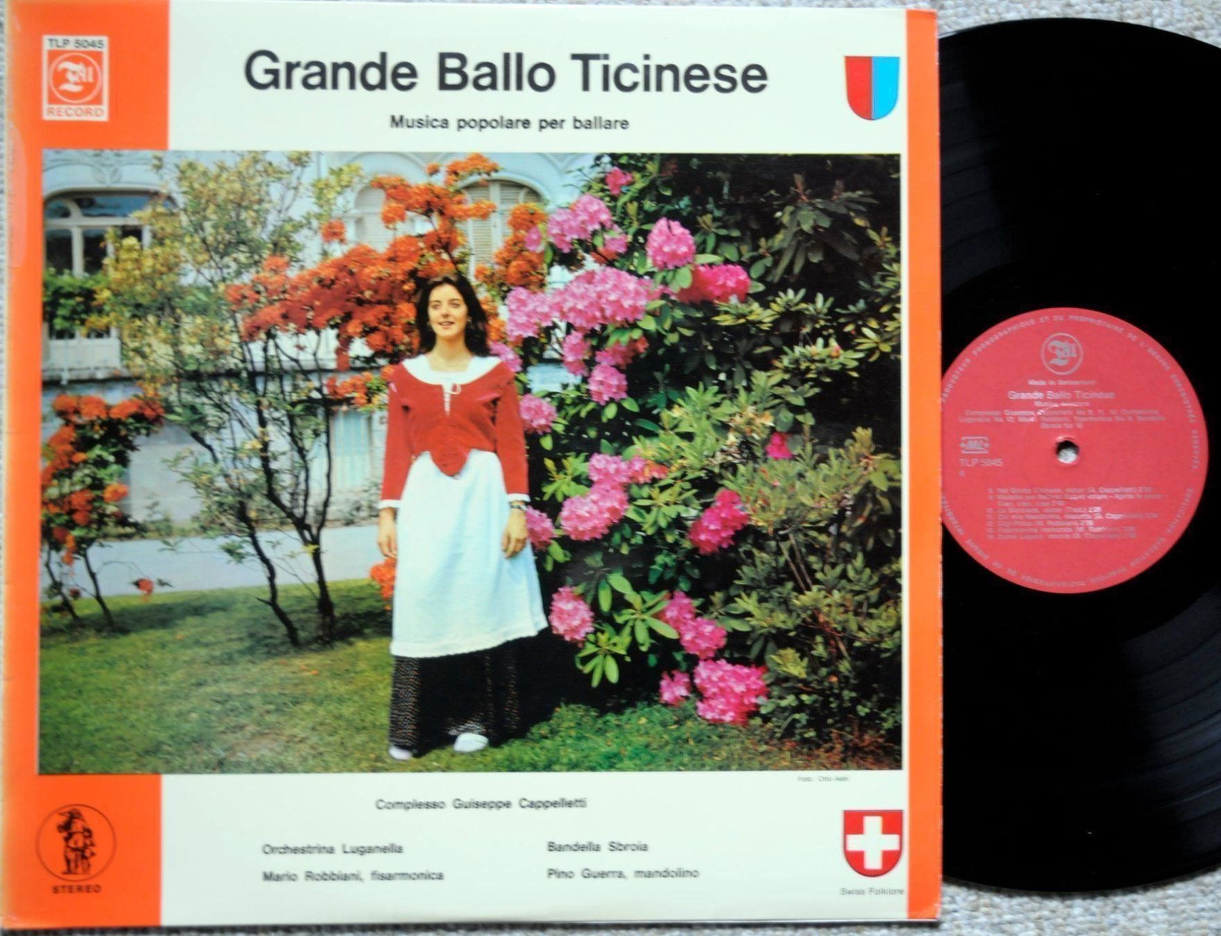LP Swiss Folk Tessin Grande Ballo Ticinese LP GEWASCHEN (Gebraucht) in ...