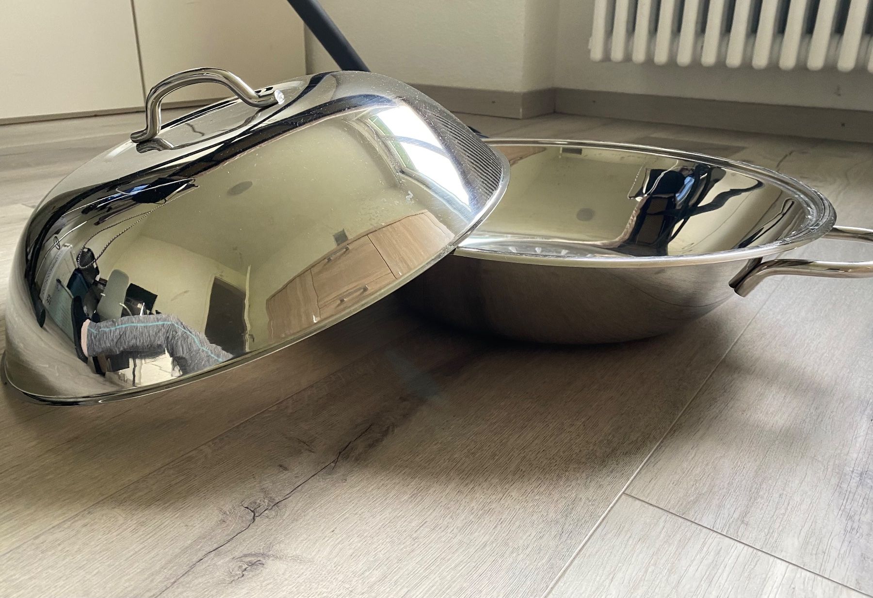 Wmf Wok Pfanne Dampfgarer Fischtopf Kochtopf Bratpfanne (Gebraucht) in ...